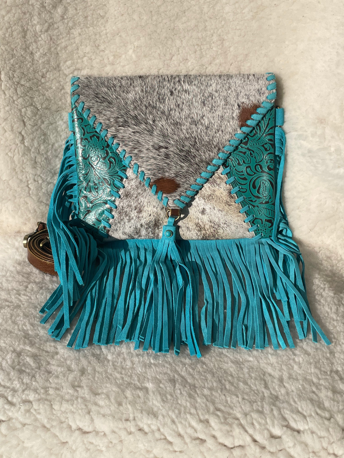 Western Style, Suede, Leather & Hide Fringed bag – Dot Com Bags